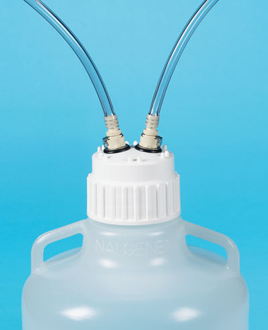 Nalgene 2158-0032 Polypropylene Quick Filling-Venting Closure_3 Port-3/ ...