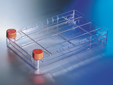 Corning® 3310 CellBIND® Polystyrene CellSTACK® - 2 Chamber with Vent ...