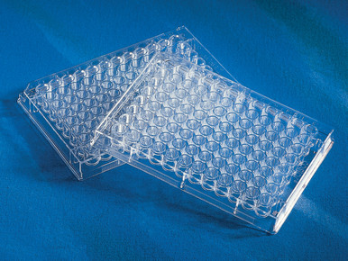 Corning® 3635 96-well Clear Flat Bottom UV-Transparent Microplate, 25 ...