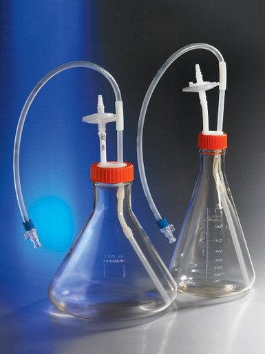 Corning 431520 3L Polycarbonate Erlenmeyer (Fernbach Design) Flask with ...