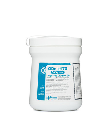 Decon Labs 8776 CiDehol 70 Disinfectant Wipes – DCN-8776 - General ...