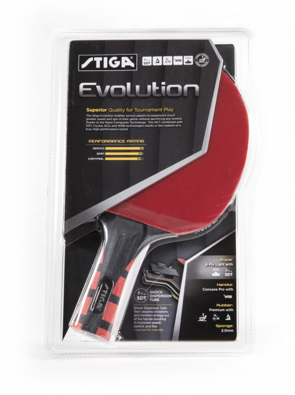 Stiga Evolution Racket - Ping-Pong Depot