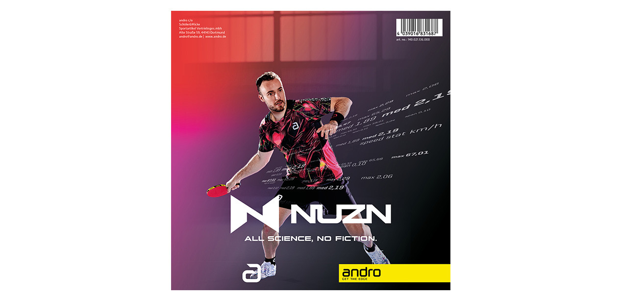 Andro Nuzn Rubber Protection Pro Foil - Ping-Pong Depot
