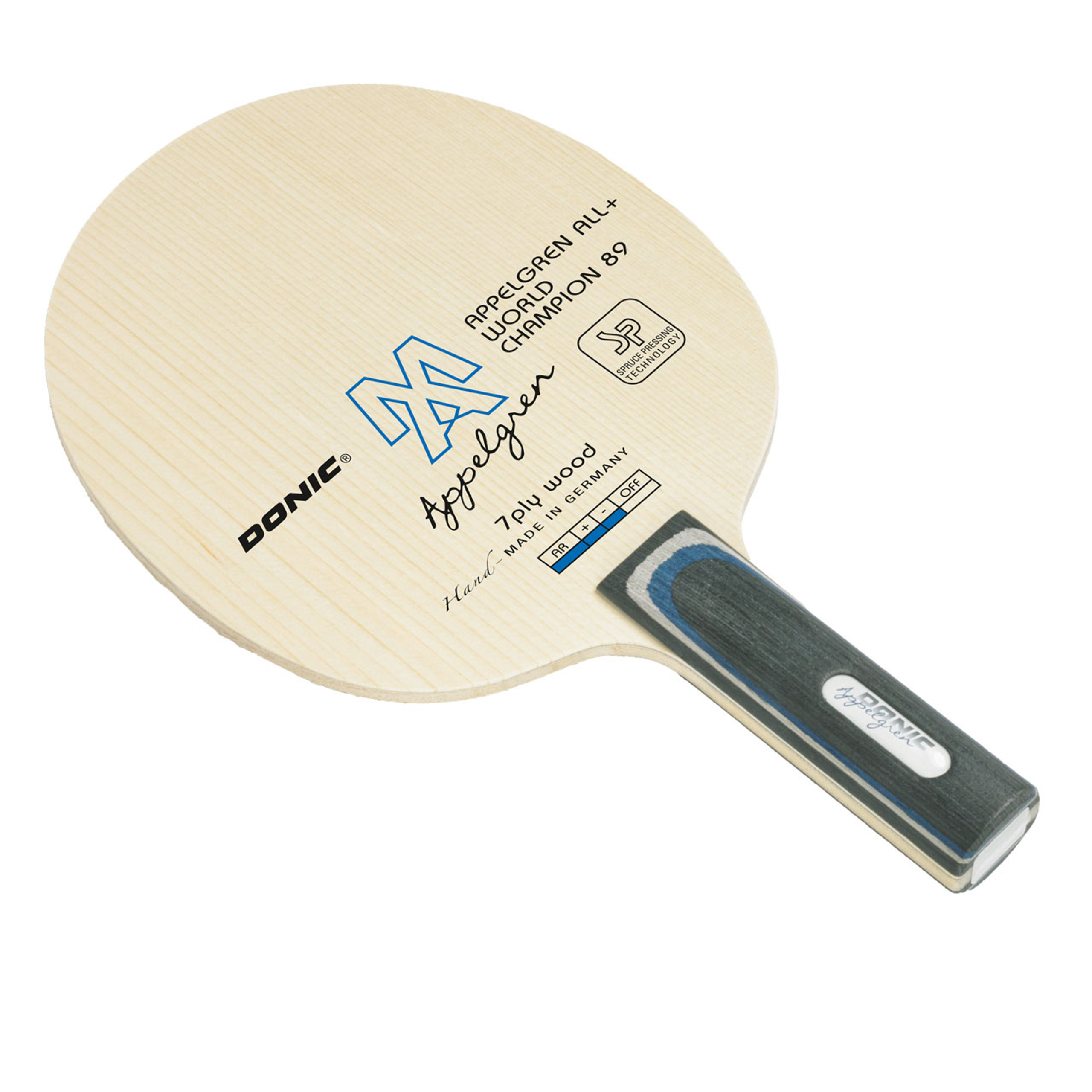 Combo - Donic Appelgren ALL+ WC89 blade for combo (Add 2 Combo Rubber Sheets) - Ping-Pong Depot