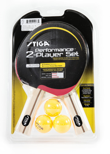 STIGA Performance Two-Player Racket Set - Ping-Pong Depot