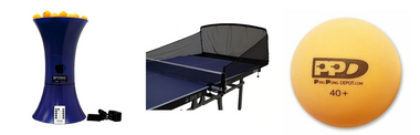 JOOLA iPONG Master 300+ IPONG Compact Carbon Fiber Practice Net + CL620 ...