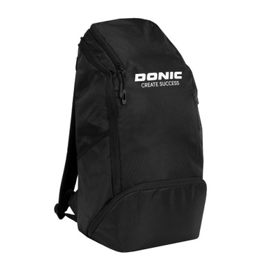 Donic Backpack Traver Black Bag - Ping-Pong Depot