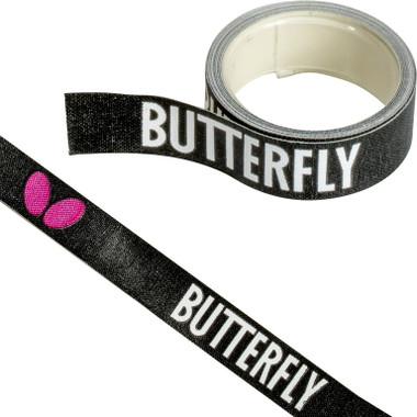 Butterfly Side Tape Black Magenta- 12mm - 1m - Ping-Pong Depot