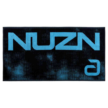 Andro Nuzn M 50 x 100cm Black-Blue Towel - Ping-Pong Depot