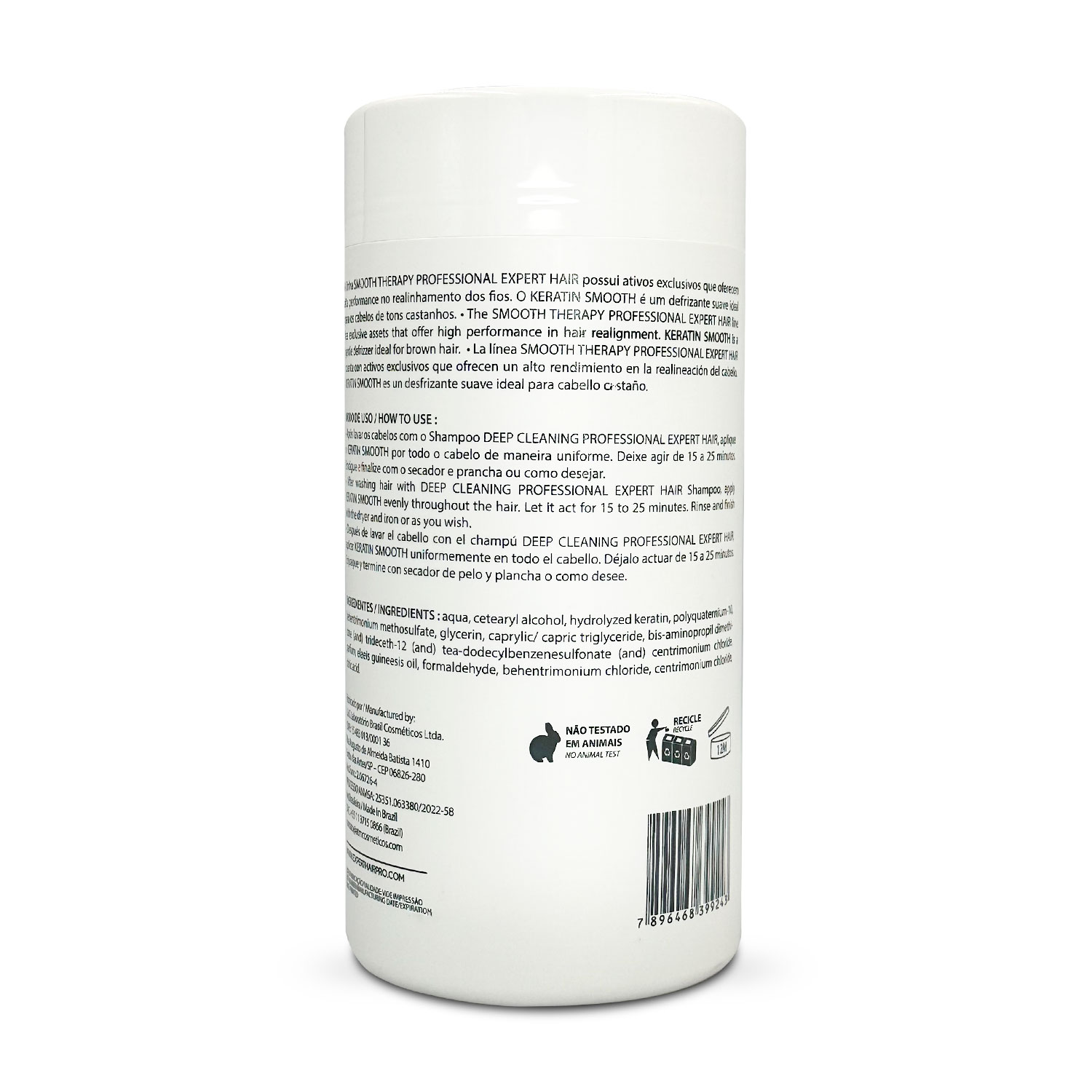 Expert Hair Botox BotoExpert Keratin Smooth Treatment System 1kg/35,2 fl.oz