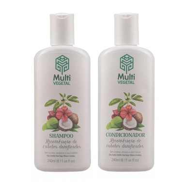 Multi Vegetal Reconstruction Shampoo and Conditioner Kit