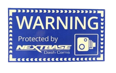 Protected by Nextbase Dashcam Window Sticker | Nextbase UK