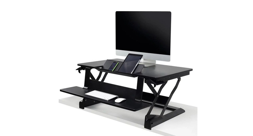 Ergotron WorkFit TLE Sit-Stand Desktop Workstation | Human Solution