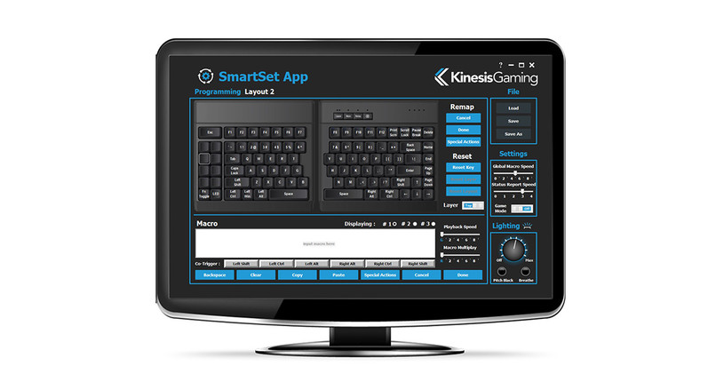 KinesisGaming Freestyle Edge Split Gaming Keyboard | Shop Freestyle Edge Split Gaming Keyboard