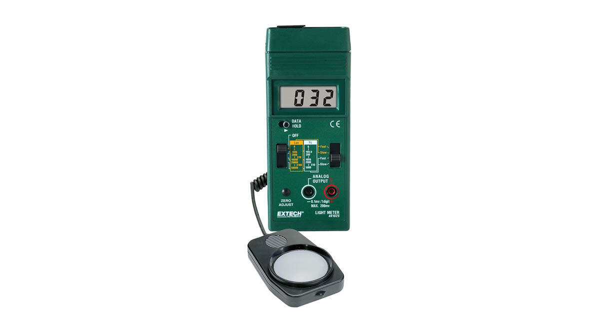 Extech 401025 Foot Candle/Lux Light Meter | Human Solution