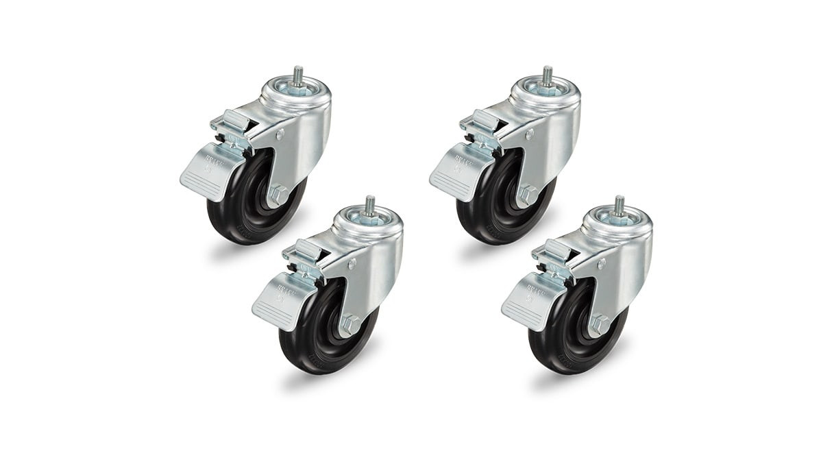 Heavy Duty Locking Casters by UPLIFT Desk | Human Solution