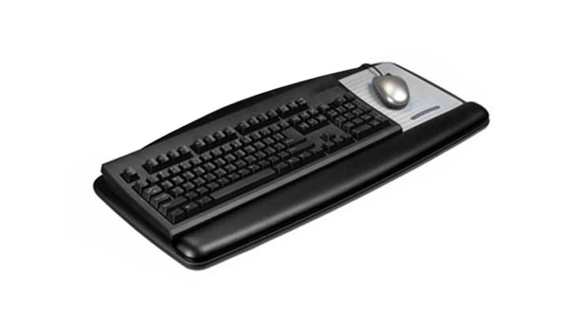 3M Adjustable Keyboard Tray AKT60LE | Shop 3M Keyboard Trays