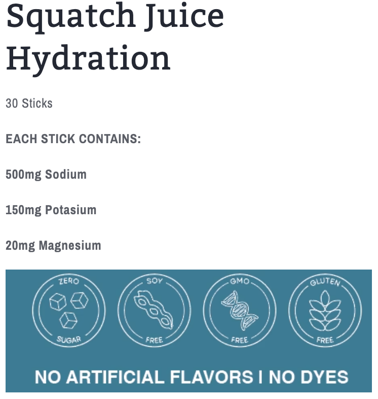 Squatch Juice
