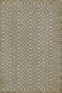 Spicher Woven Rockingham vinyl floor cloth mat williamsburg | Pura Vida ...