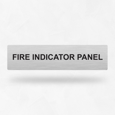 Statutory Sign - Fire Indicator Panel Sign