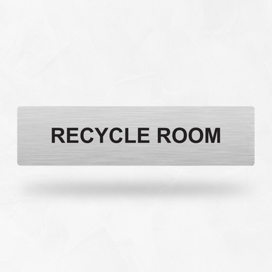 Statutory Sign - Recycle Room Sign