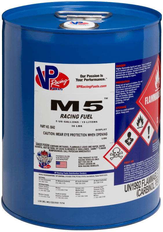 VP DRUM - M1 METHANOL - 54 GAL - Mel Hambelton Racing