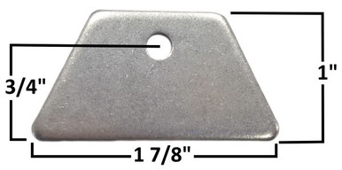 BODY TAB 3/16 HOLE - Mel Hambelton Racing