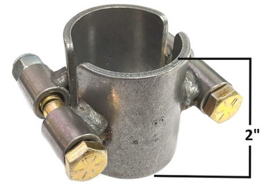 2-BOLT CLAMP - BARE