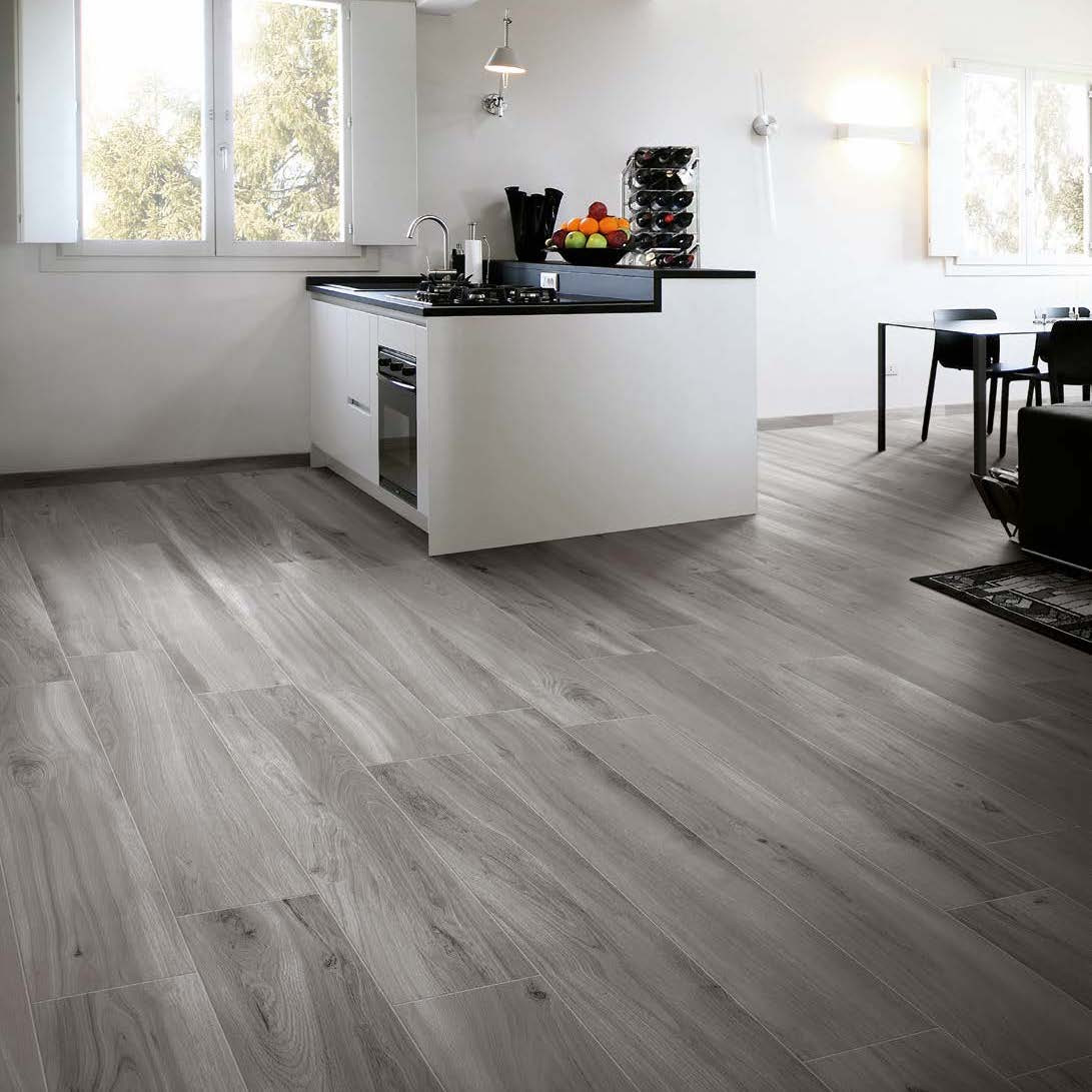 Mood Wood Grey Matte 6x36 - Tiles Direct Store