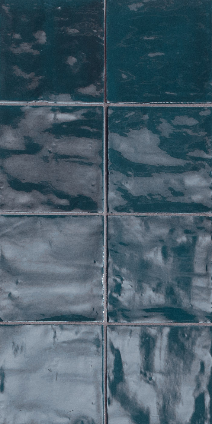 Tsquare Royal Blue Glossy Ceramic 6x6 Wall Tile - Tiles Direct Store