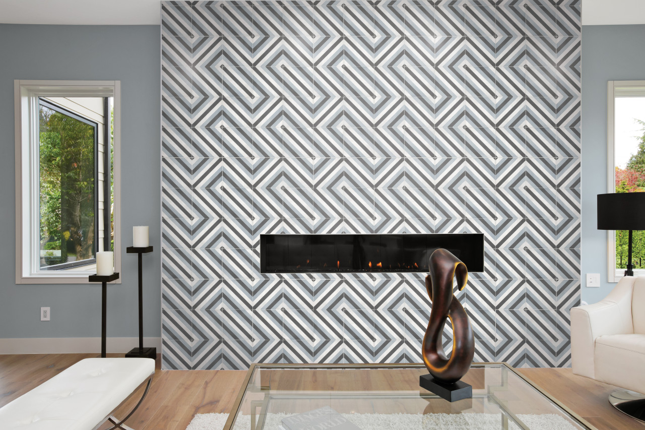 Form Tide Diamond Deco 8x8 - Tiles Direct Store