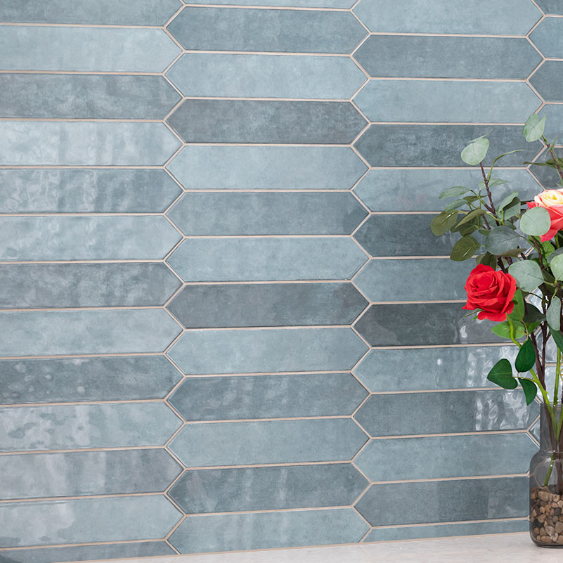 Renzo Denim Glossy Pickett 2.5x13 - Tiles Direct Store