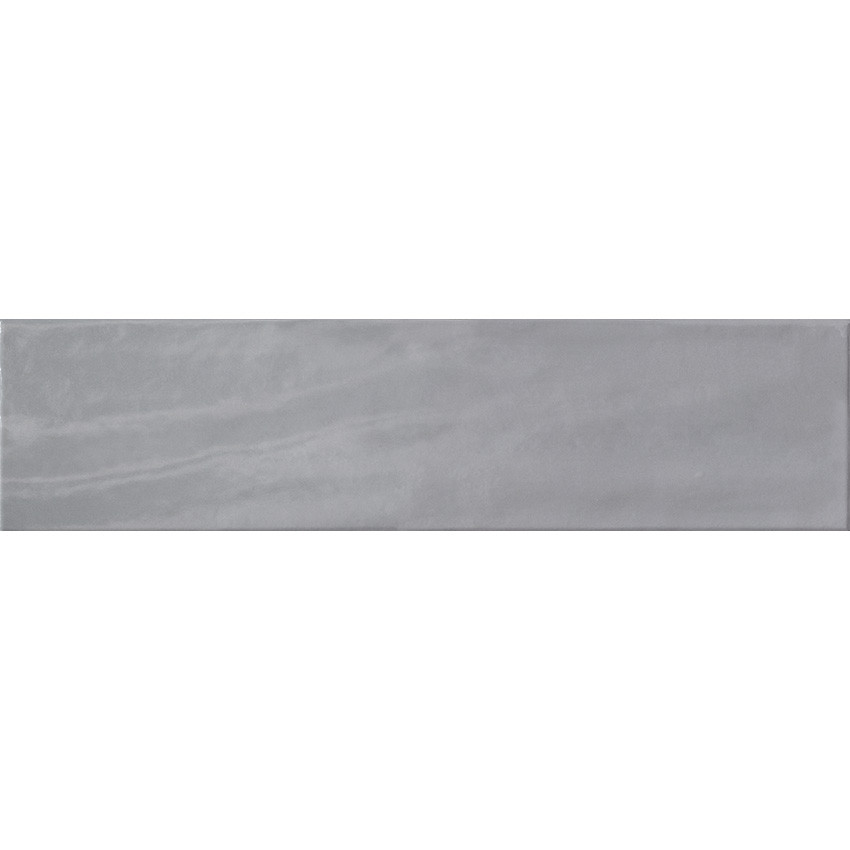 Urban Living Essential Grey Glossy Porcelain Wall Tile 6x24 - Tiles ...
