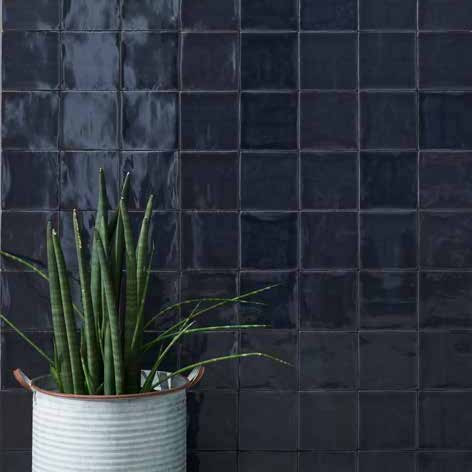 Fes Blu Glazed Ceramic 5x5 - Tiles Direct Store
