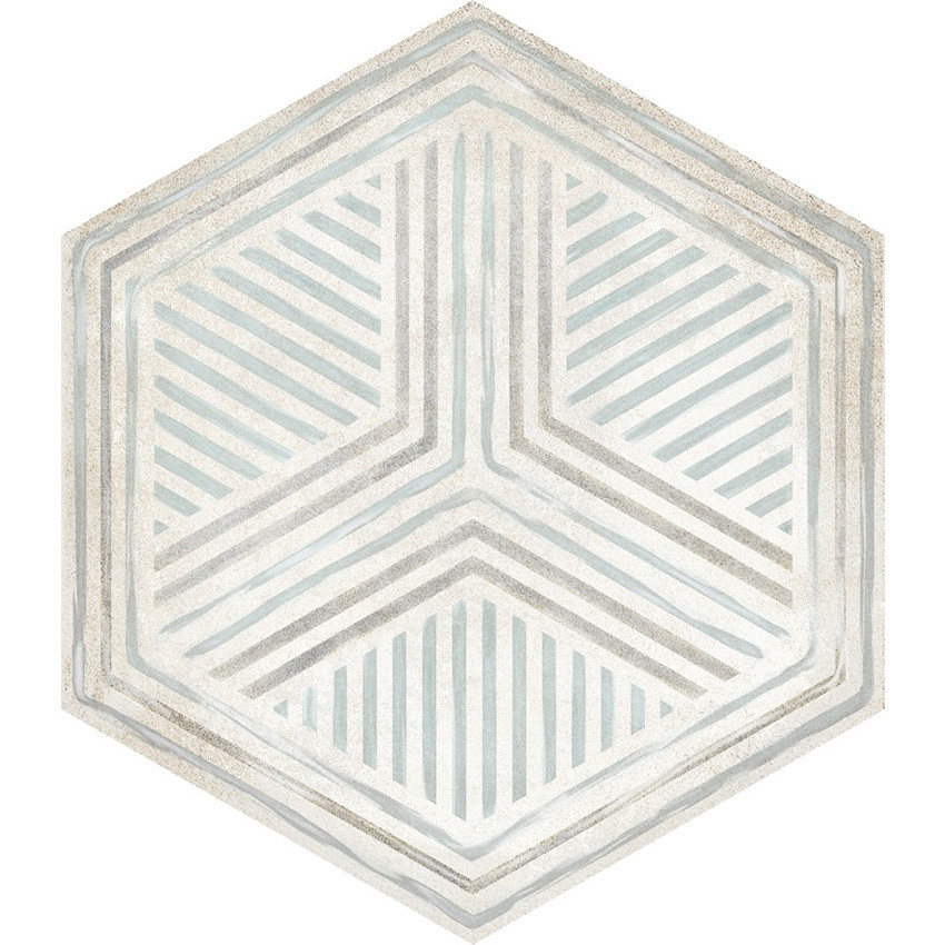 Habitania Luci Matte Porcelain Hexagon 8x10 - Tiles Direct Store