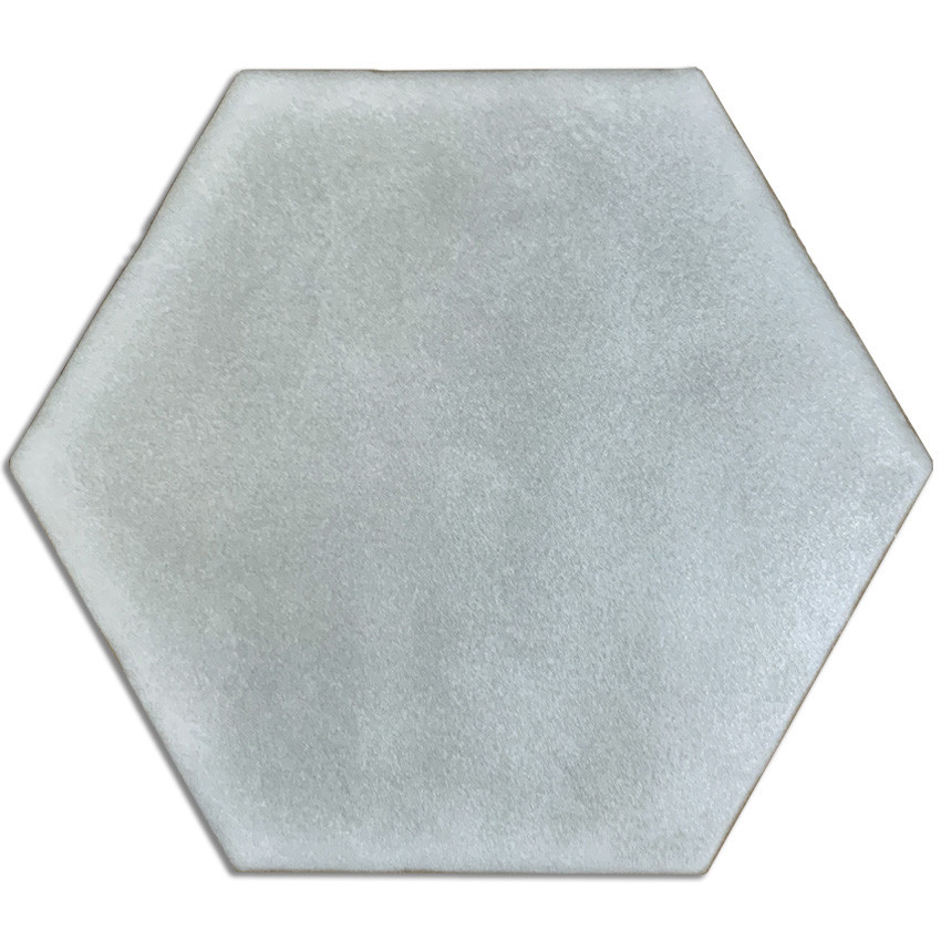 Solid Grey Hexagon 6x7 - Tiles Direct Store