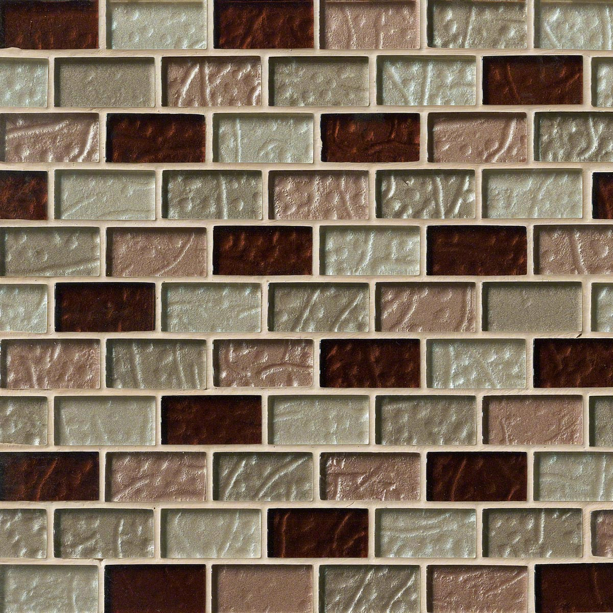Ayres Brick Blend Mosaics 1x2 on 12x12 Sheet (BOX OF 10 PCS) - Tiles ...