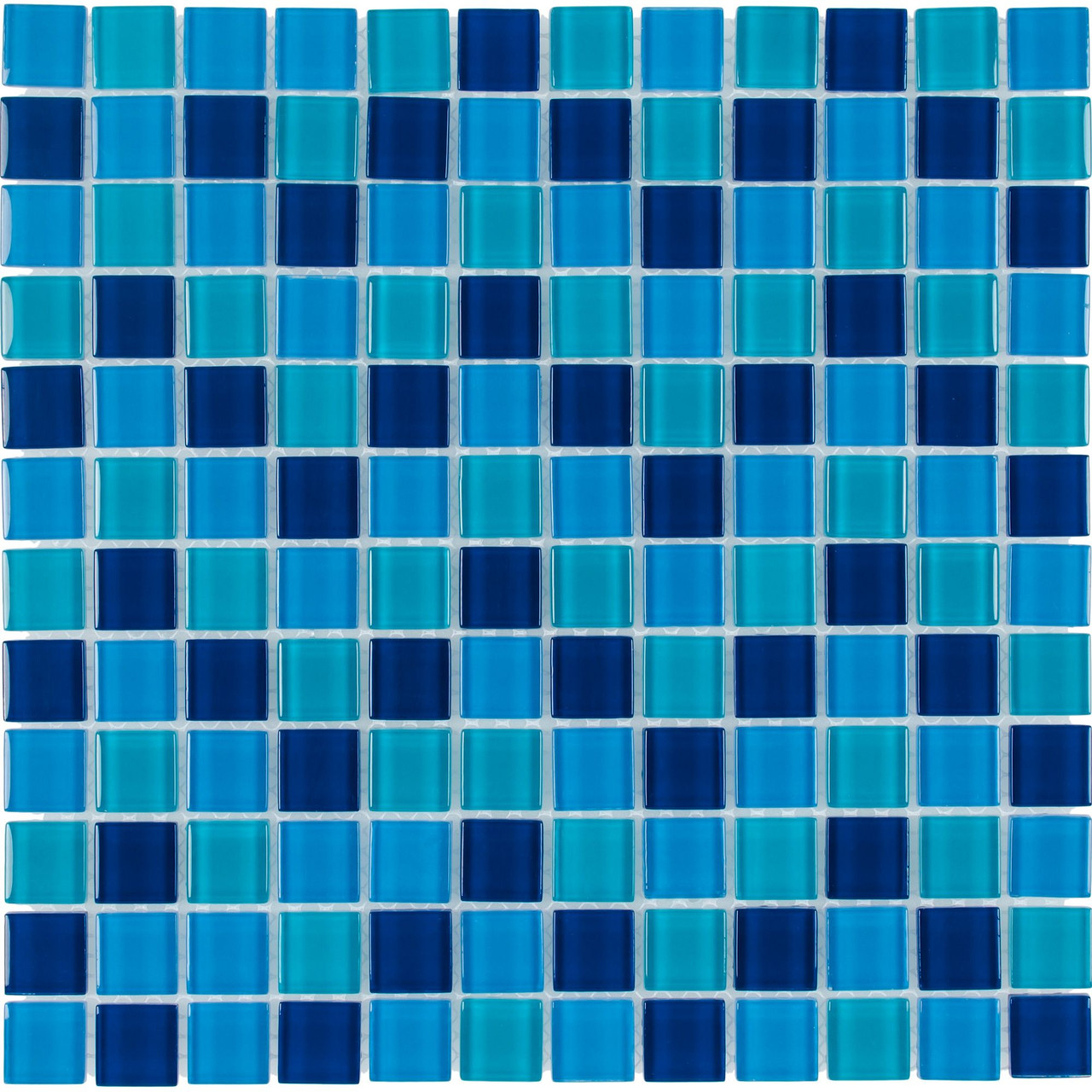Splash Artic Ocean Mosaic 1x1 - Tiles Direct Store