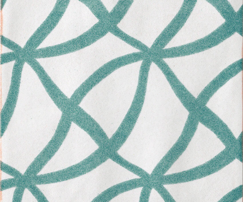 Key West Green and Wave Mix Deco 8x8 - Tiles Direct Store