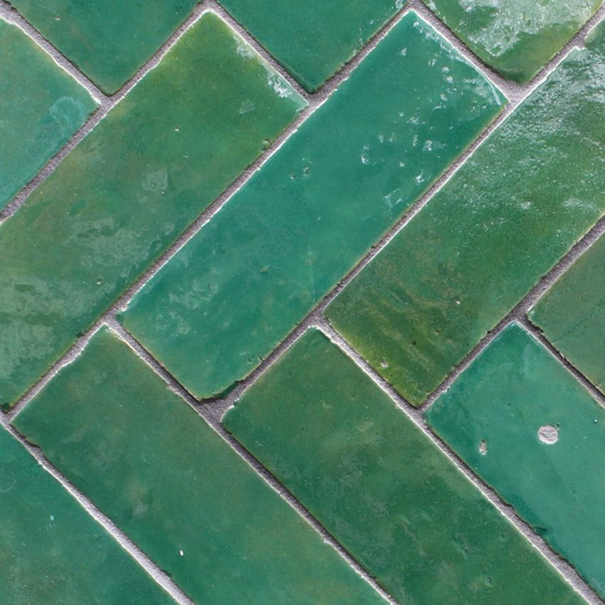 Zin Vert Francaise Glossy Ceramic Bejmat 2x6 - Tiles Direct Store