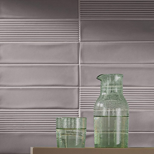 Vivant Fumee Ligne Pressed 3X10 - Tiles Direct Store
