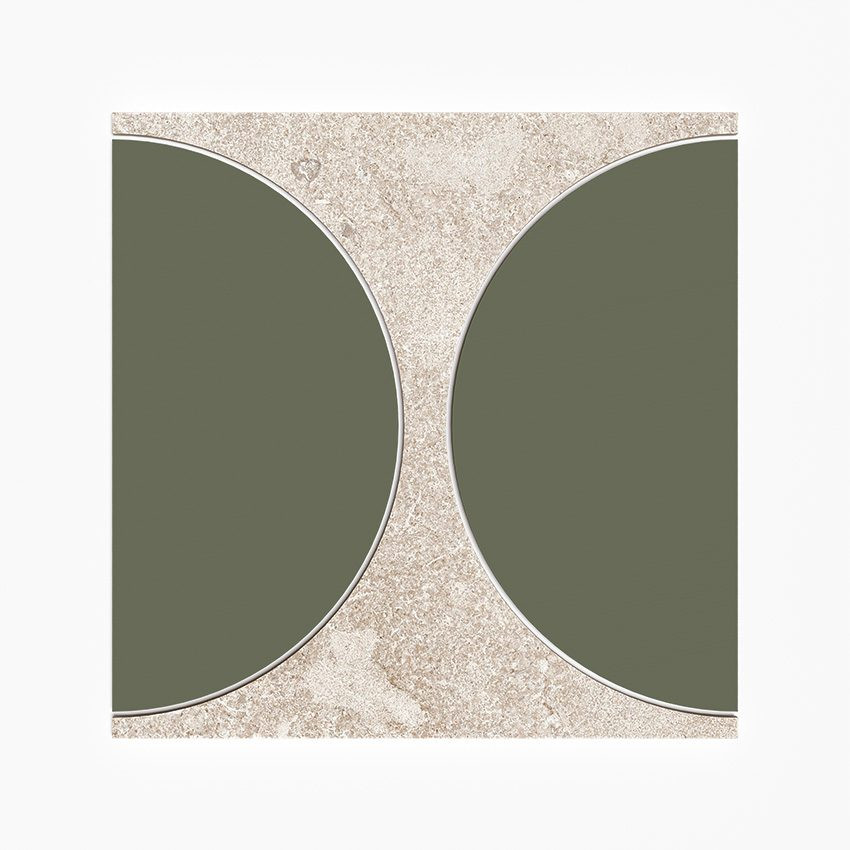 Norian Ivory Matte Mandacaru Module Mosaic 6x6 - Tiles Direct Store