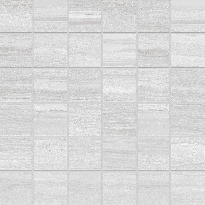 Silky Grey Matte 2X2 Mosaic - Tiles Direct Store