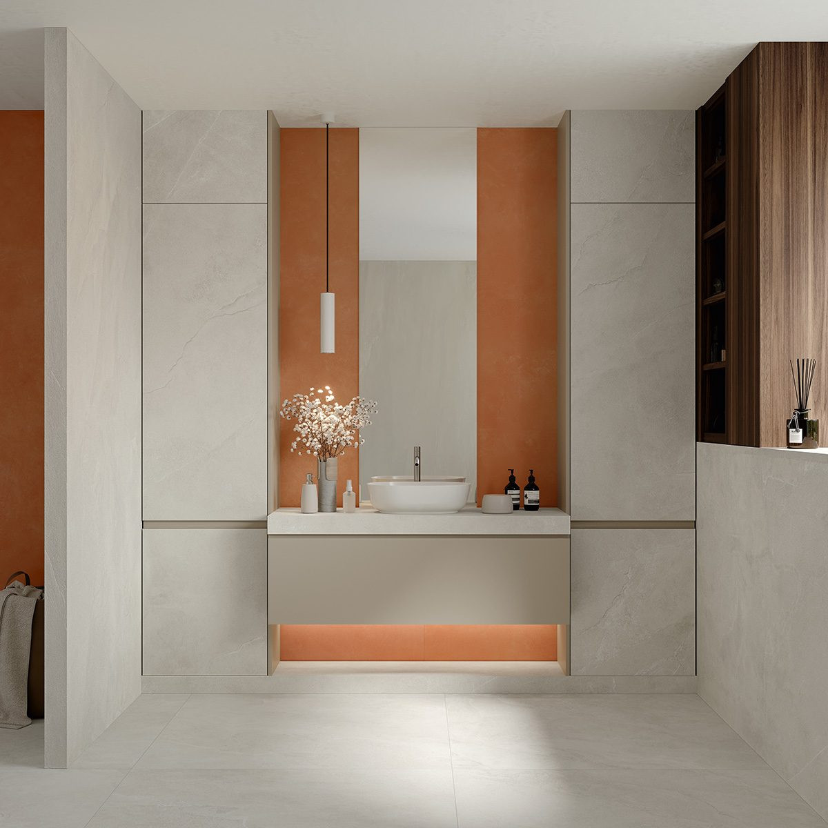Azuma Rock White Matte 24X48 - Tiles Direct Store