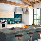 Azul Scallop Mosaic - Tiles Direct Store