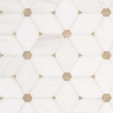 Cecily Pattern Polished Mosaic - Tiles Direct Store