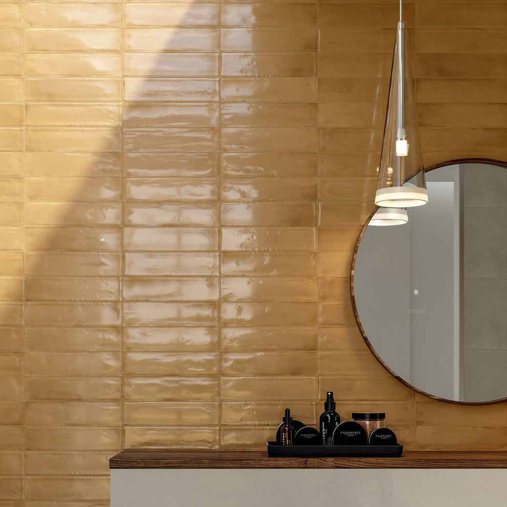 Multiforme Opale Glossy Porcelain Brick 3x12 - Tiles Direct Store