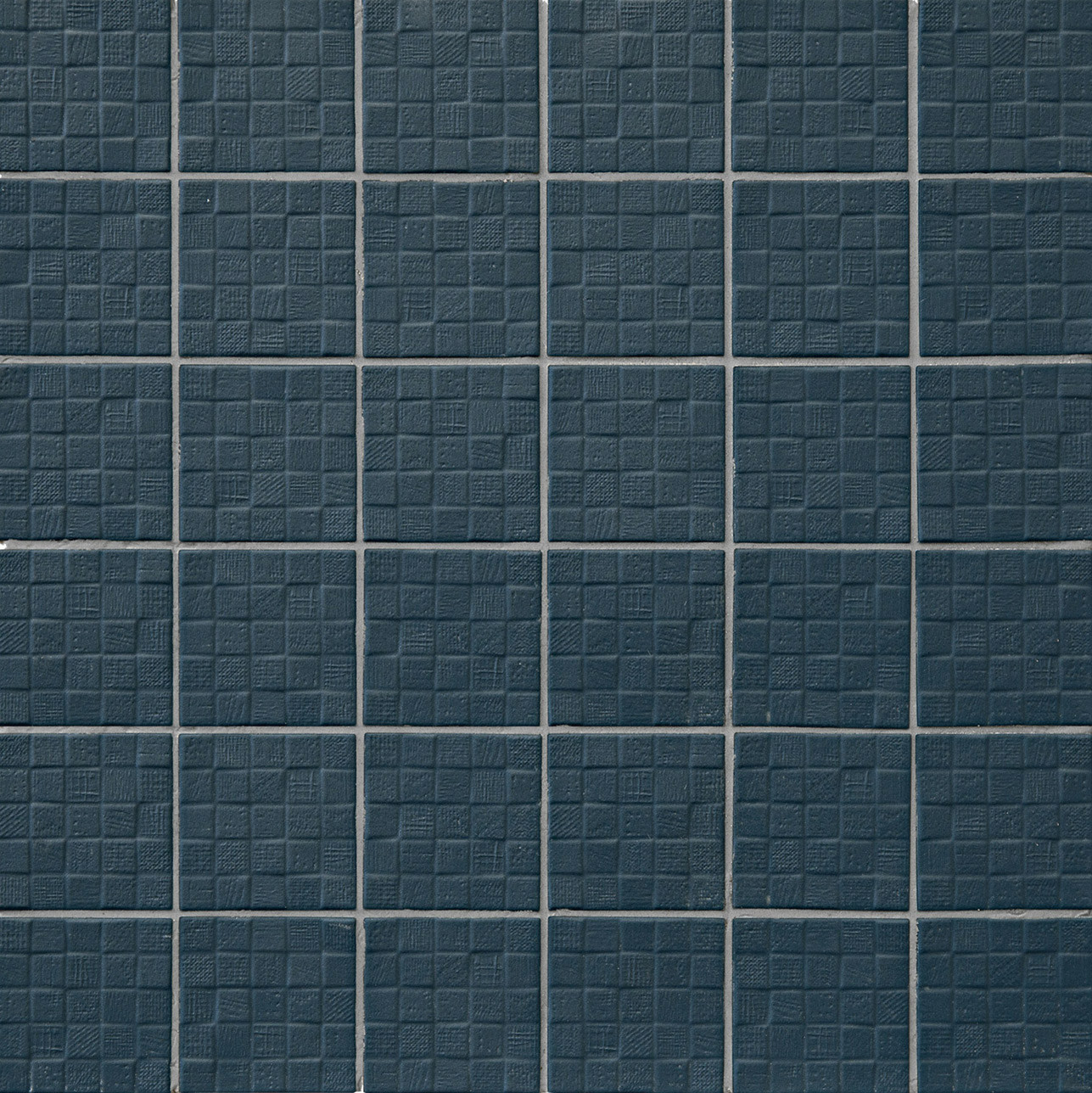 Tsquare Royal Blue Porcelain Mosaic 2x2 - Tiles Direct Store