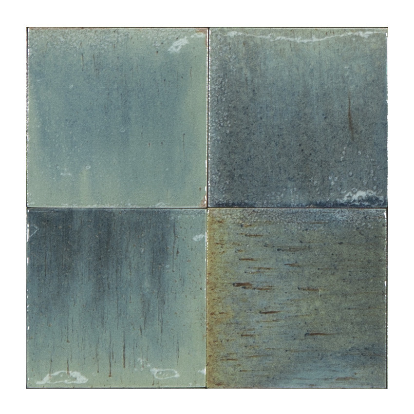 Ozean Turchese Glossy Porcelain 4x4 - Tiles Direct Store