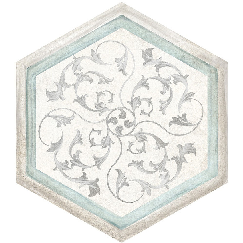 Habitania Iris Matte Porcelain Hexagon 8x10 - Tiles Direct Store